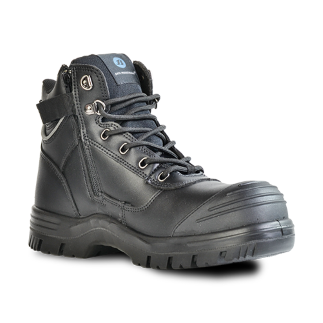 Bata Atlas Tough Zip Work Boot | Steel Toe & Safety Midsole – Colin ...