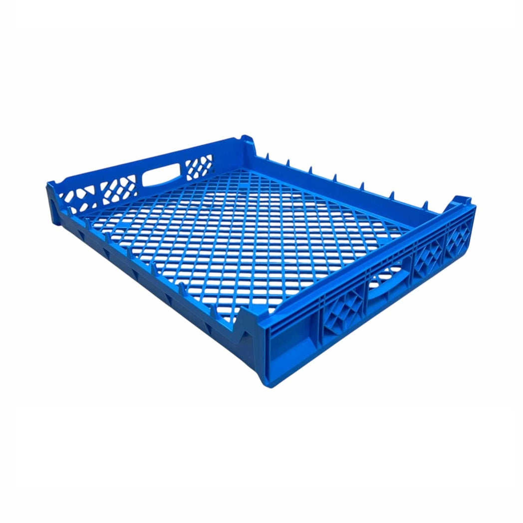 Blue Double Burger Bun Crate | Food-Grade 660×550×115 mm – Colin Carr ...