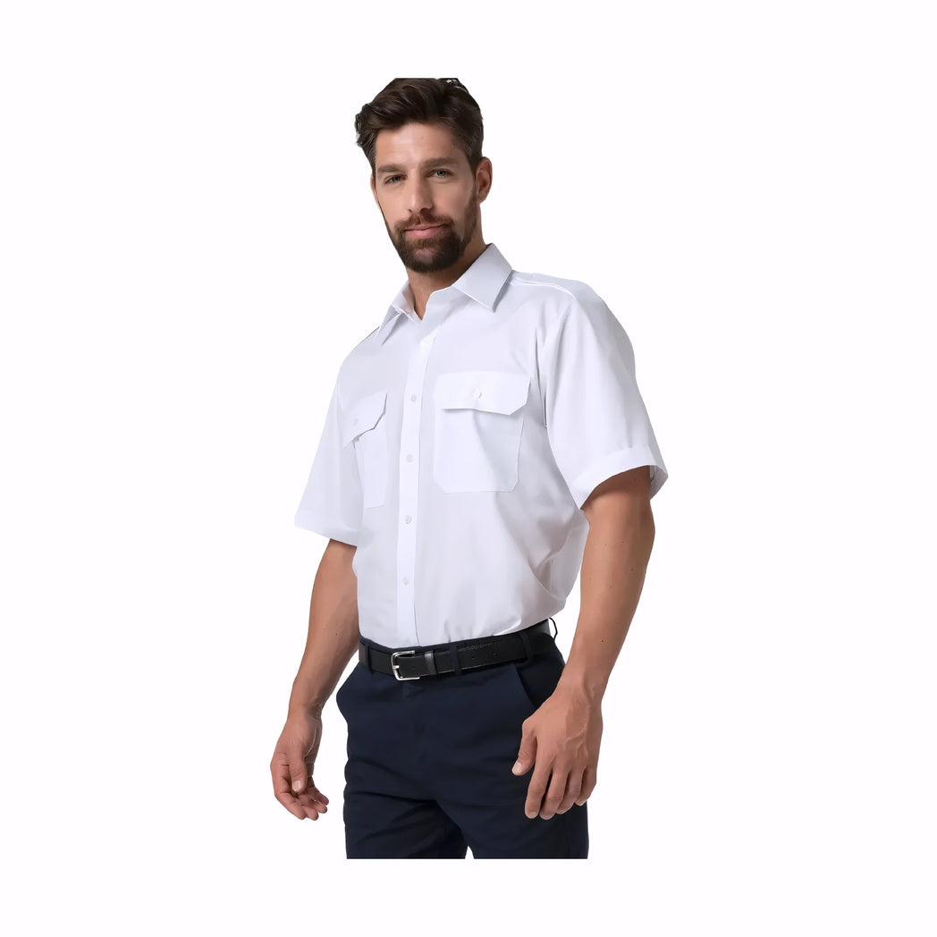 Men's Short Sleeve Epaulette Shirt – Colin Carr Agencies